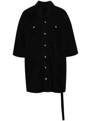Rick Owens Spread Collar Shirts For Men