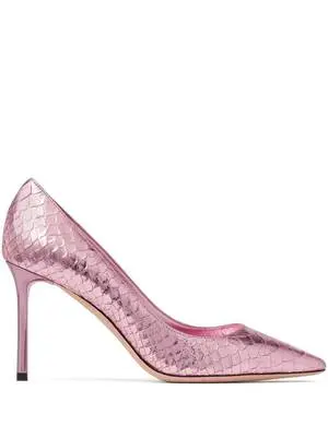 JIMMY CHOO Romy 85mm Leather Pumps