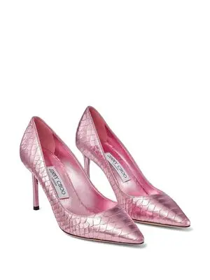 JIMMY CHOO Romy 85mm Leather Pumps