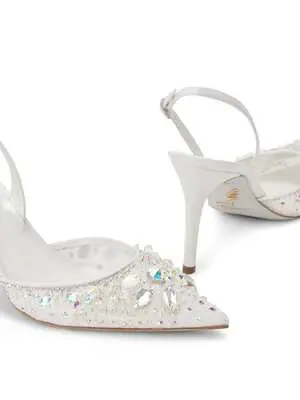 Rene Caovilla Cinderella 80mm Pumps