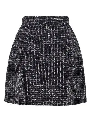 Adam Lippes Double-breasted Tweed Skirt