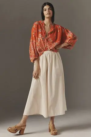 PILCRO Sidney Batwing Blouse