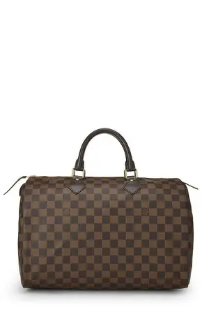LOUIS VUITTON Damier Ebene Speedy 35 - Brown