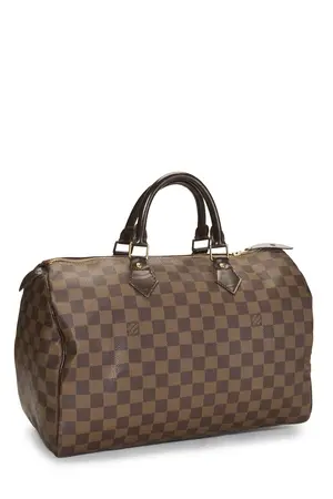LOUIS VUITTON Damier Ebene Speedy 35 - Brown