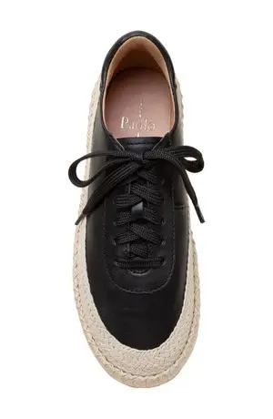 Linea Paolo Selma Platform Sneakers - Black