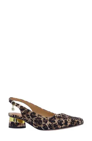 J. Reneé Baline Slingback Pump - Brown/black