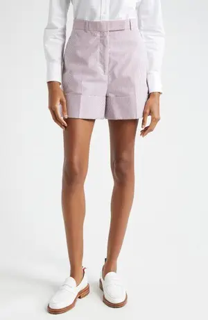 Thom Browne High Rise Shorts For Women