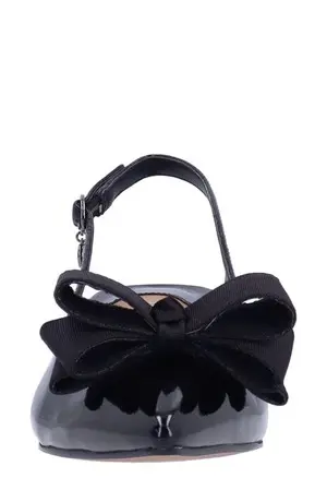 J. Reneé Kimma Slingback Pointed Toe Pumps - Black