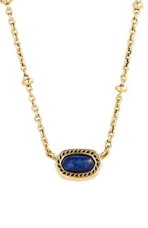 Kendra Scott Elisa Mini Pendant Necklace - Blue Lapis