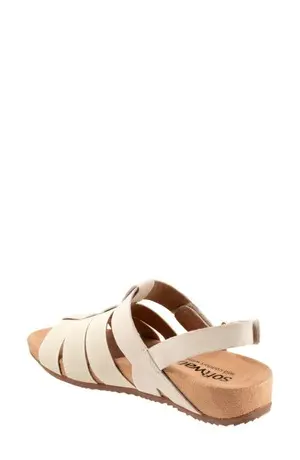 Softwalk Burnaby Slingback Sandal - Ivory