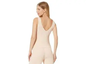 Eberjey Organic Cotton Sweater Rib Tank Pajama
