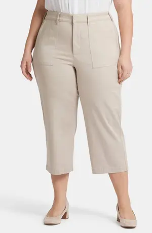 NYDJ Crop Utility Pants - Feather