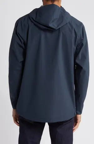 Fjallraven Vardag Water Repellent Anorak - Dark Navy