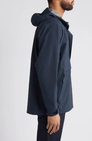 Fjallraven Vardag Water Repellent Anorak - Dark Navy