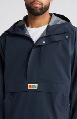 Fjallraven Vardag Water Repellent Anorak - Dark Navy