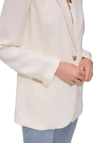 Dkny Organza Blazer