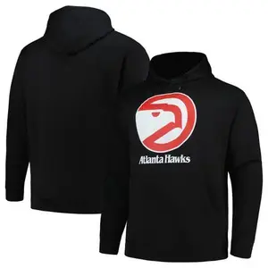 Mitchell & Ness Atlanta Hawks Hardwood Classics Big & Tall Pullover Hoodie