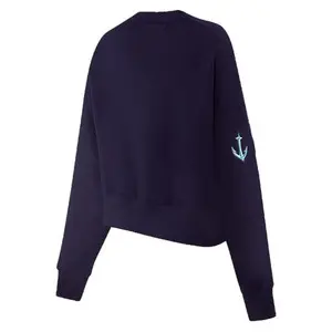PRO STANDARD Deep Sea Blue Seattle Kraken Mascot Crewneck Pullover Sweatshirt