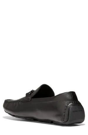 Cole Haan Grand Laser Bit Driving Loafer - Black/black