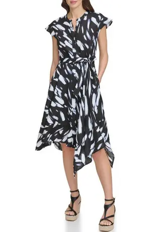 Dkny Cap Sleeves Dresses