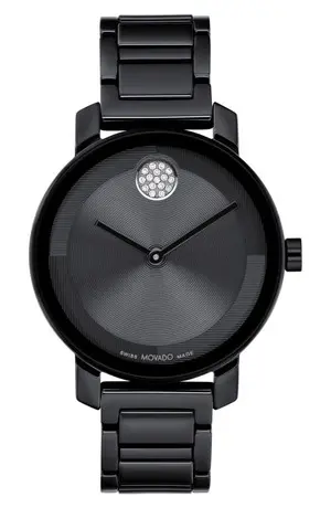Movado Evolution 2.0 Bracelet Watch - Black