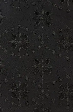 CLIFTON WILSON Broderie Anglaise Cotton Pocket Square