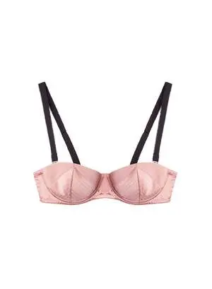Fleur Du Mal Top Stitch Convertible Bra - Rose Pink