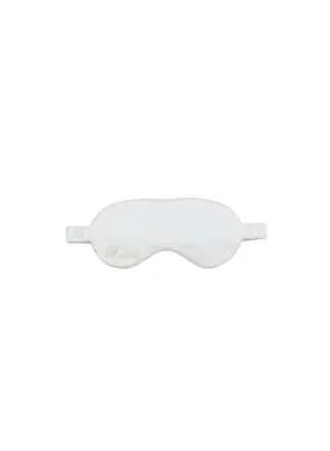Fleur Du Mal Bridal Silk Eye Mask - Ivory