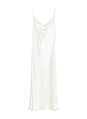 FLEUR DU MAL Cowl Neck Slip Dress