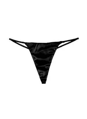 Fleur Du Mal Luxe V-string - Black
