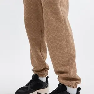 COACH Signature Joggers - Tan Signature