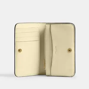 COACH Essential Slim Card Case - Brass/moonlight
