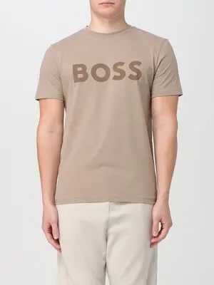 BOSS T-shirt Men Beige