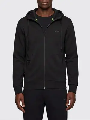 BOSS Full Zip Sweatshirt - Black