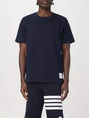 Thom Browne Cotton T-shirt Navy