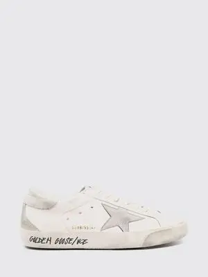 GOLDEN GOOSE Low-top Leather And Suede Lace-up Sneakers With Distressed Design