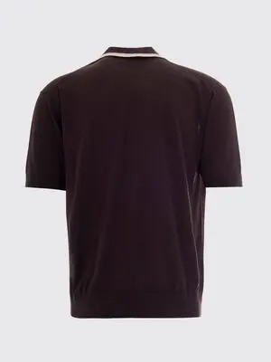 PAOLO PECORA Polo Shirt - Brown