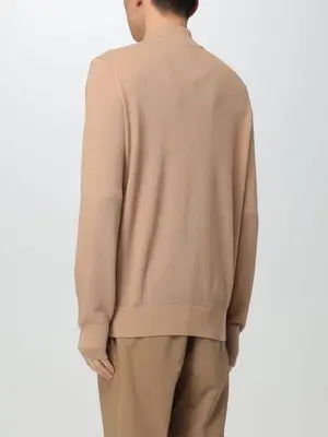BOSS Quarter Zip Sweater - Beige