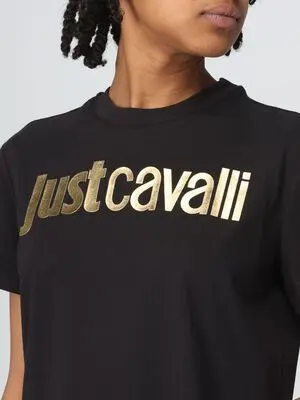 Just Cavalli Logo T-shirt - Black