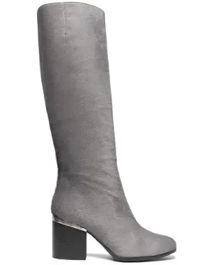 Hogan Leather Boots - Grey