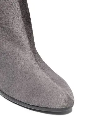 Hogan Leather Boots - Grey