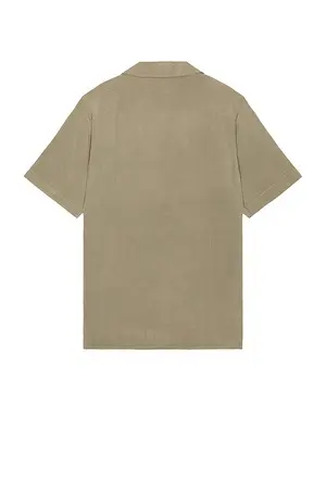 Oas Plain Shirt In Olive