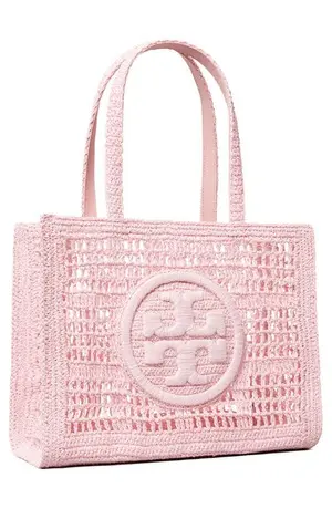 Tory Burch Ella Small Hand Crochet Tote - Rosette