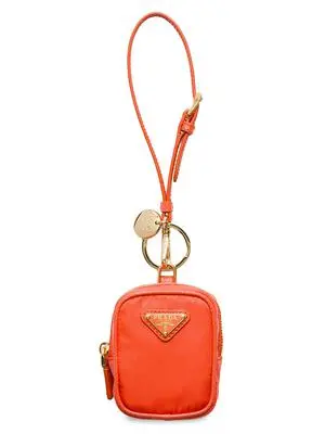 Prada Prada Re-Edition 1978 Re-Nylon Mini Pouch - Orange