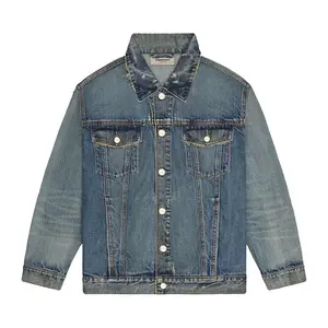 Fear Of God Denim Trucker Jacket - Blue
