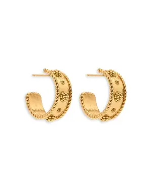 CAPUCINE DE WULF Berry Classic Small Hoop Earrings