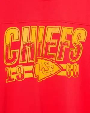 Junk Food Clothing Nfl Kansas City Chiefs Gridiron Tee