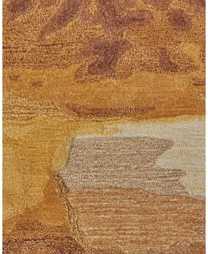 FEIZY Anya Any8921f Area Rug, 8' X 10 - Red/orange