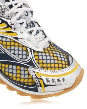 Bottega Veneta Orbit Low Top Sneakers - Chartreuse