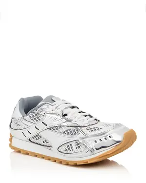 Bottega Veneta Orbit Low Top Sneakers - Lead